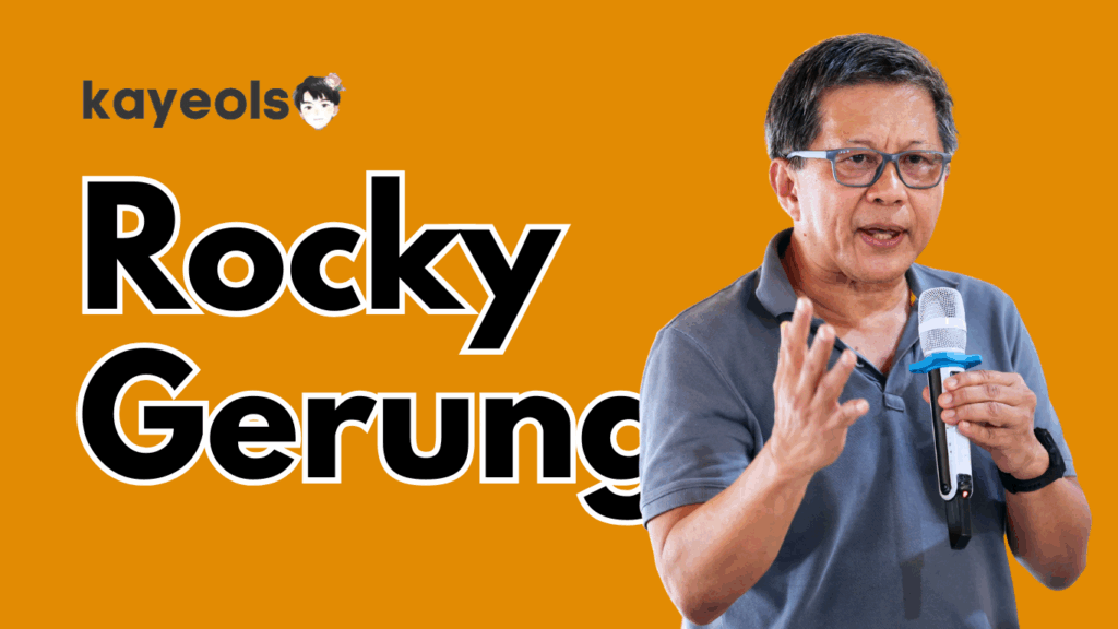 Agama Rocky Gerung dan Profil Lengkap: Sosok Intelektual Kritis Indonesia - Kayeols